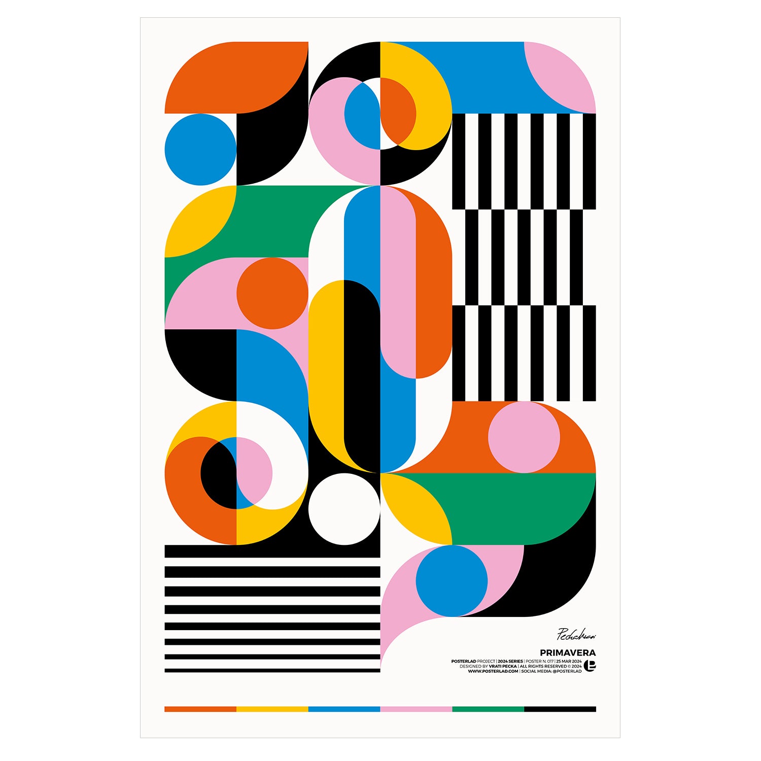 Primavera: Printed poster designed by PosterLad