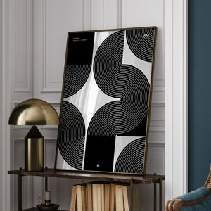 Waves: Printed poster designed by PosterLad