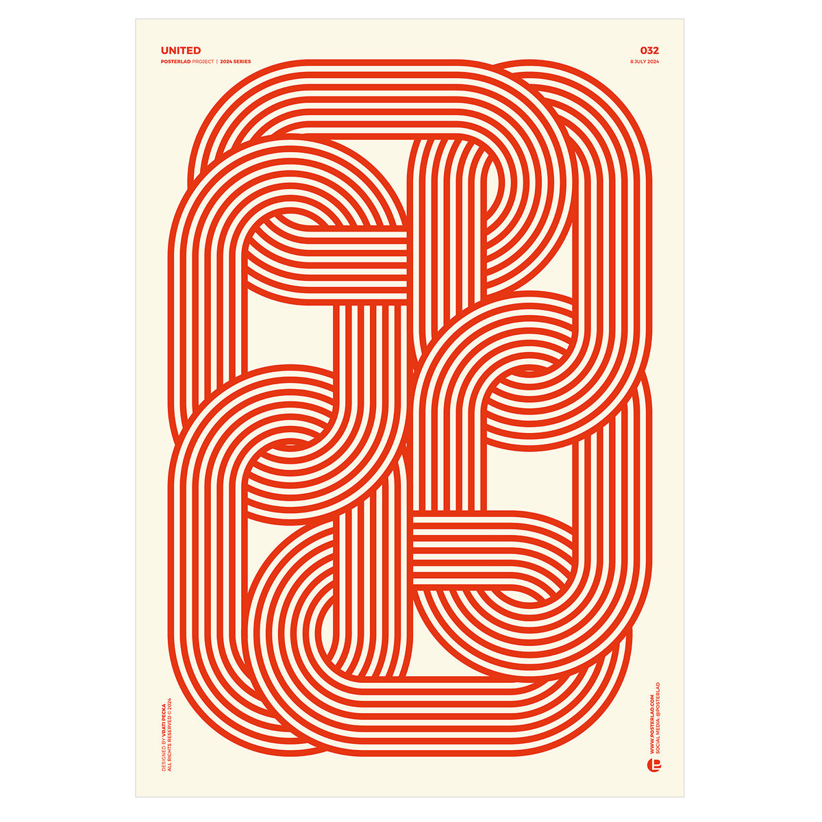 United: Printed poster designed by PosterLad