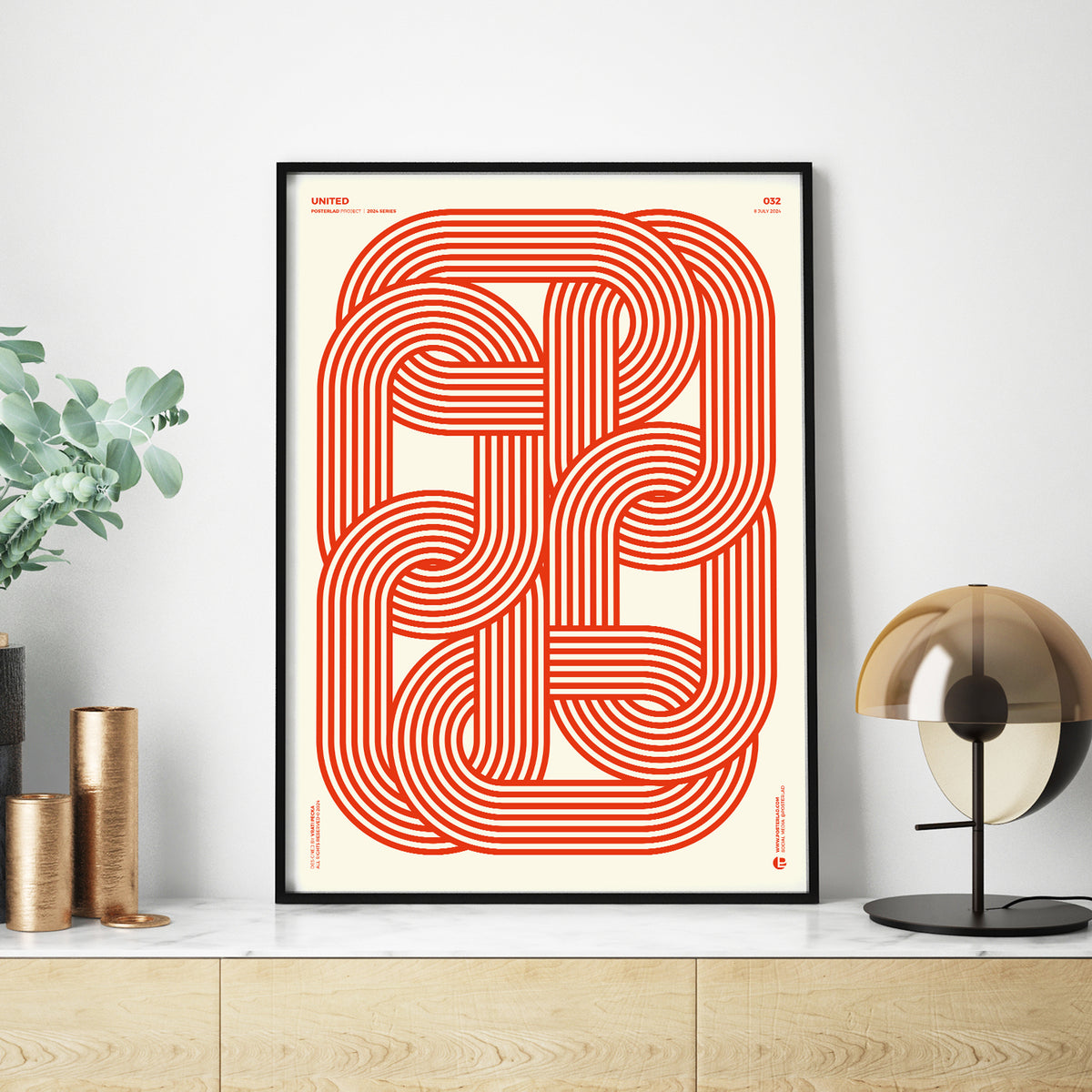 Minimalist: Abstract posters & art prints by PosterLad