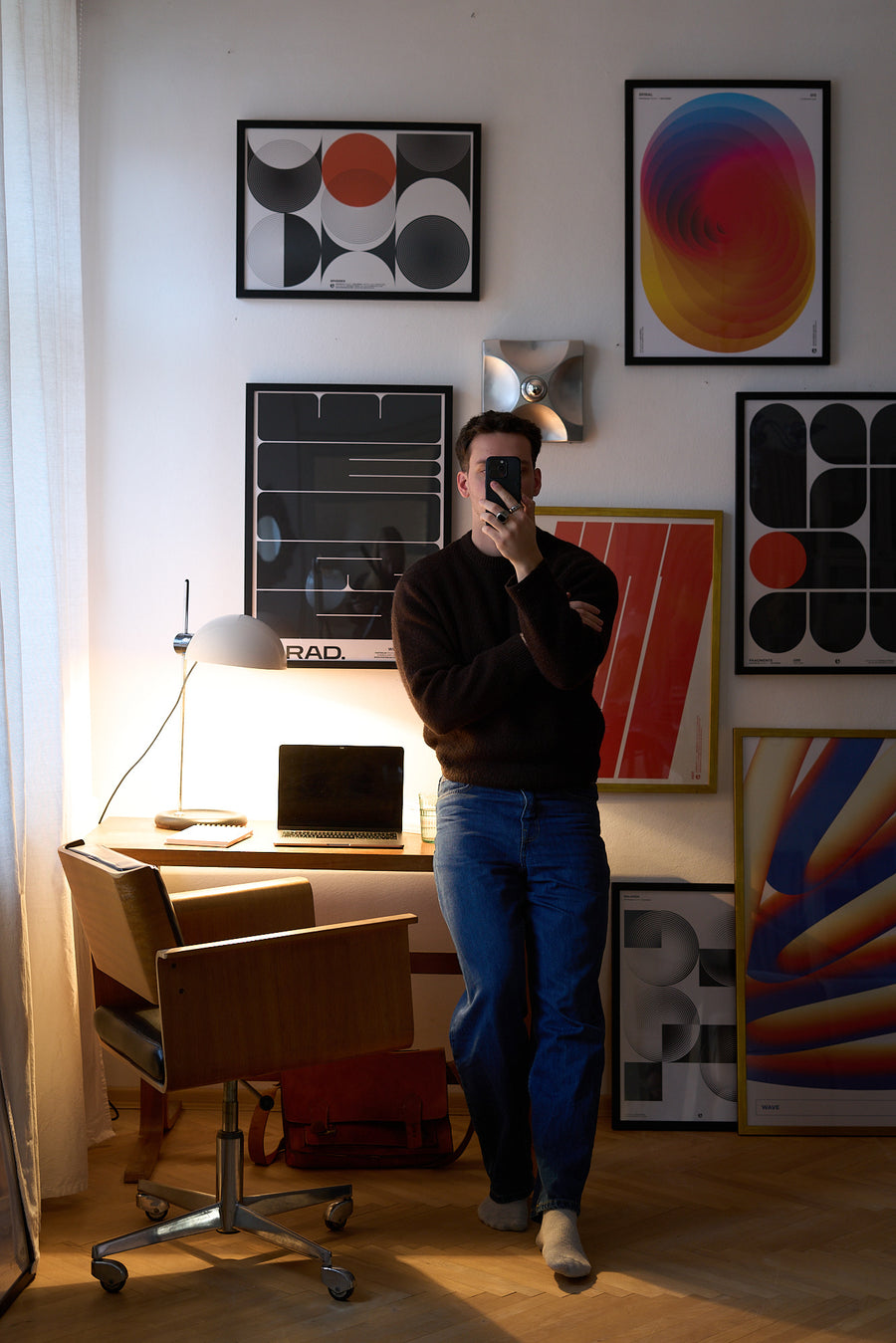 Now: Printed poster designed by PosterLad