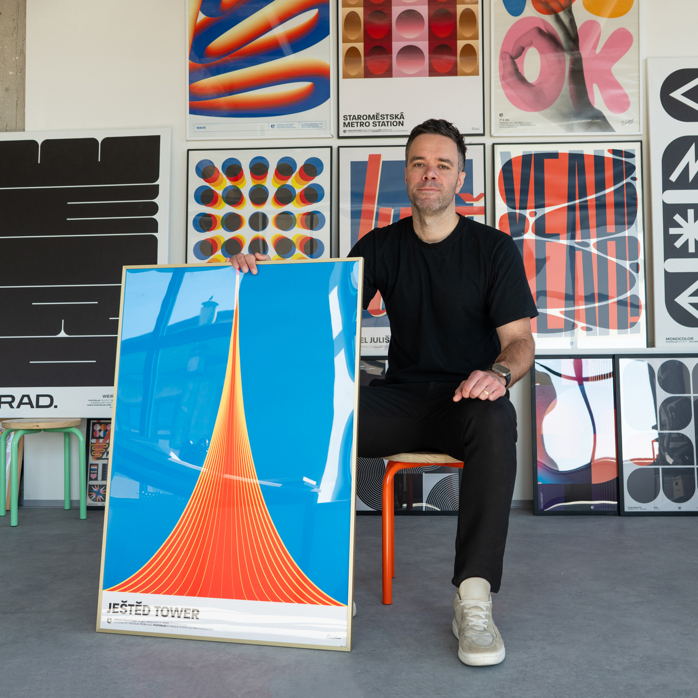 Normal is Boring: Printed poster designed by PosterLad