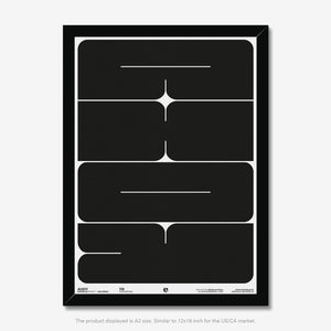 Ahoy: Printed poster designed by PosterLad