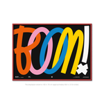 Boom: Printed poster designed by PosterLad