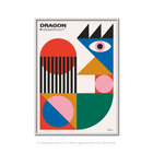 Dragon: Printed poster designed by PosterLad