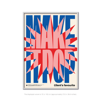 Be You: Printed poster designed by PosterLad