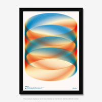 Rings: Printed poster designed by PosterLad