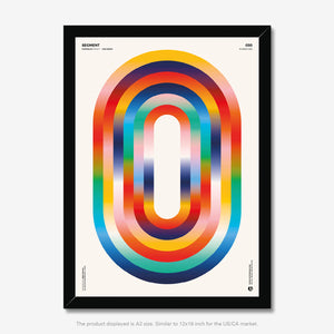 Segment: Printed poster designed by PosterLad