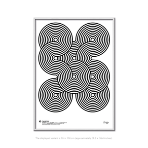Twisted: Printed poster designed by PosterLad