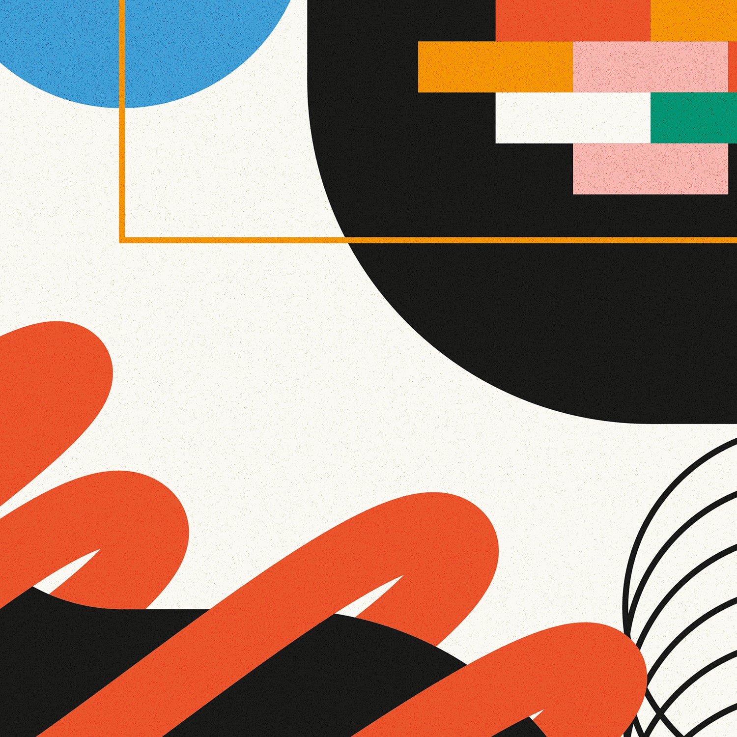 Mosaic: Abstract posters & art prints by PosterLad